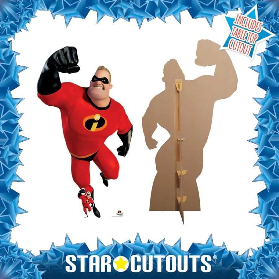 THE INCREDIBLES MR INCREDIBLE CARDBOARD CUT OUT