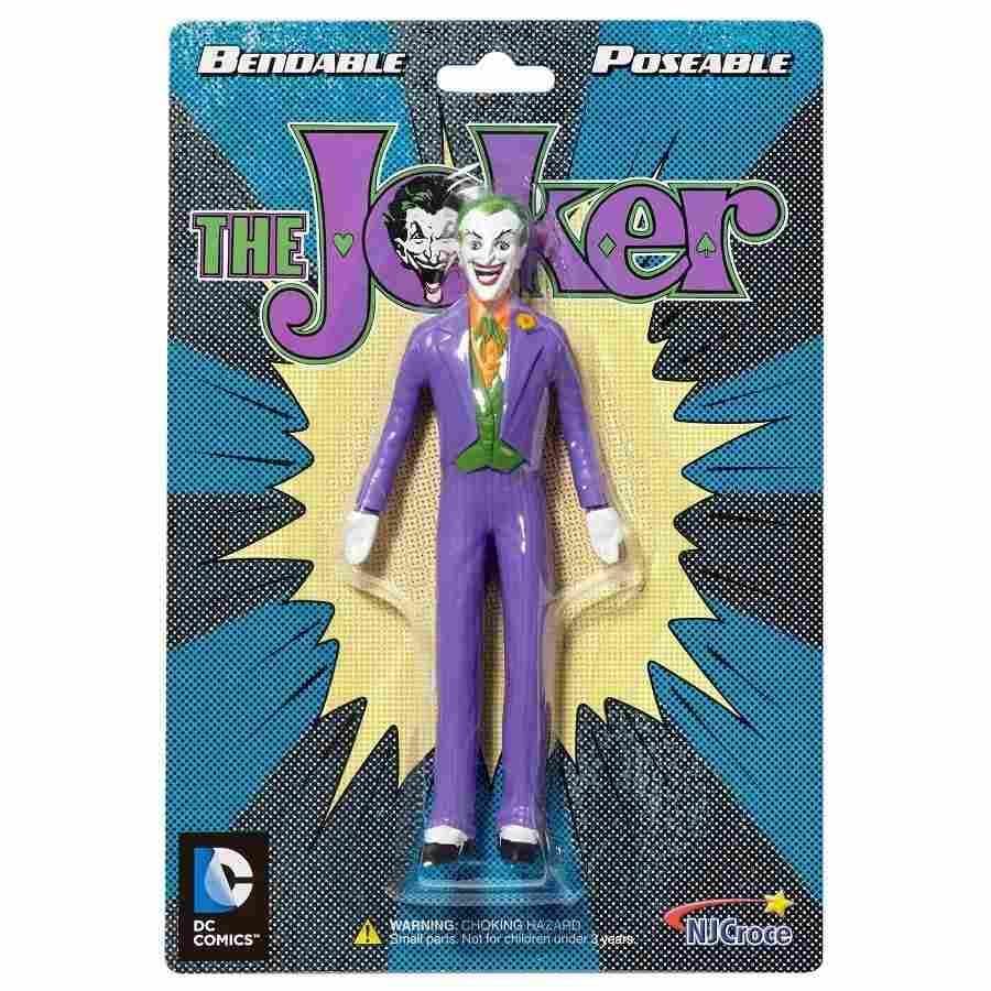 THE JOKER CLASSIC BENDABLE FIGURE FROM NJ CROCE