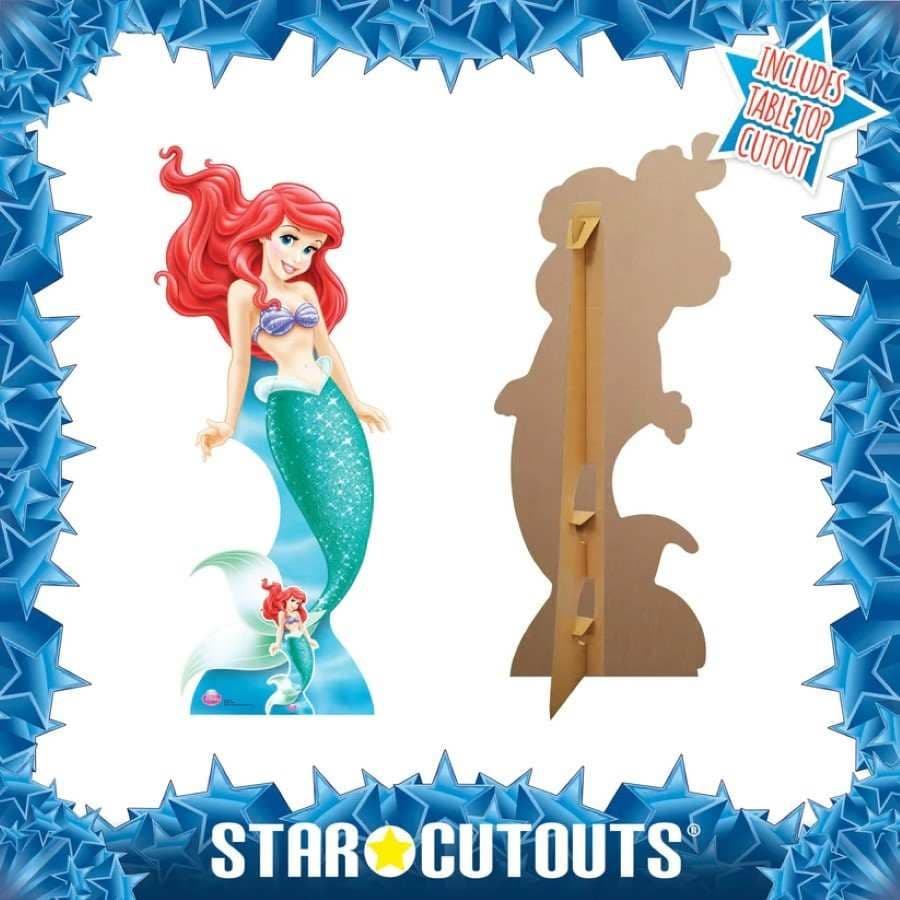 THE LITTLE MERMAID ARIEL CARDBOARD CUT OUT