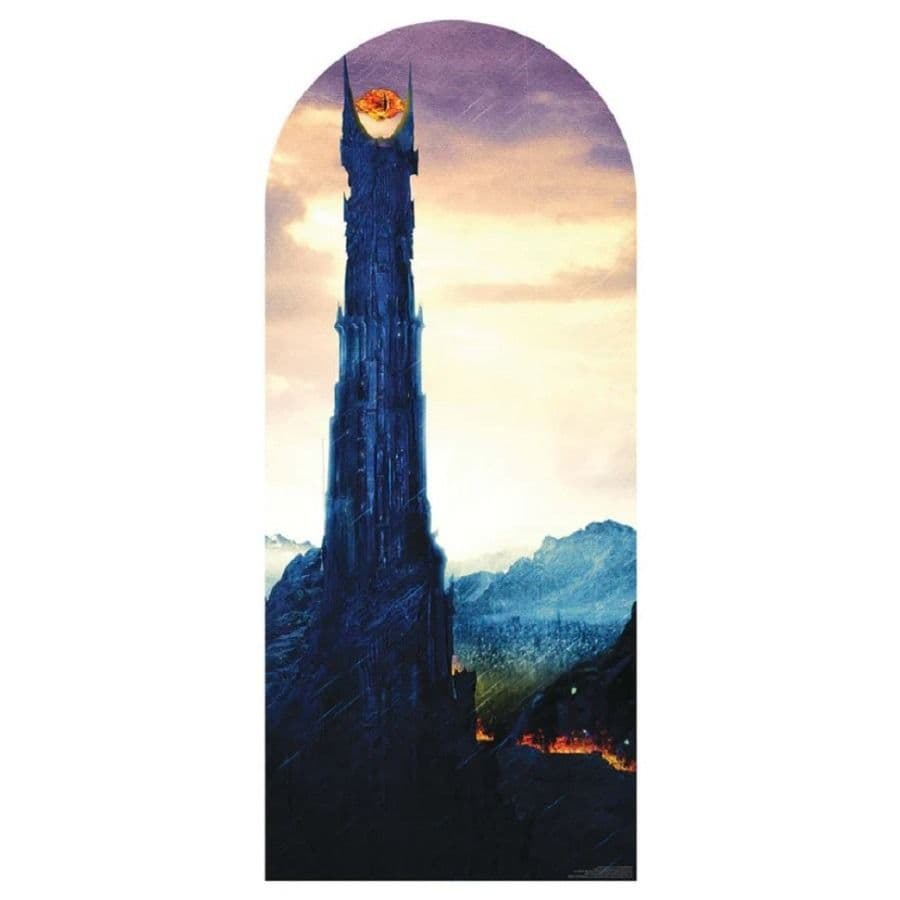 THE LORD OF THE RINGS EYE OF SAURON LANDSCAPE BACKDROP CARDBOARD CUT OUT