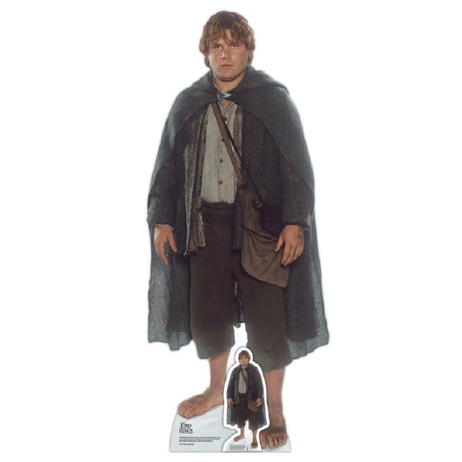 THE LORD OF THE RINGS SAMWISE GAMGEE LIFE SIZE CARDBOARD CUT OUT