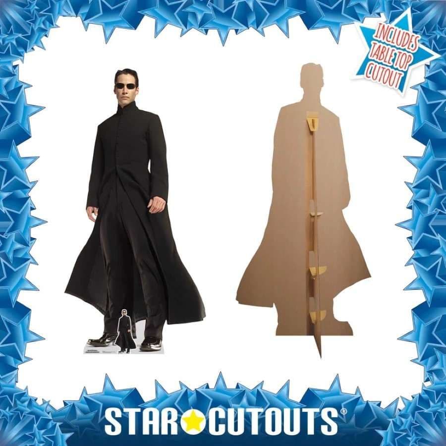 THE MATRIX NEO LIFE SIZE CARDBOARD CUT OUT