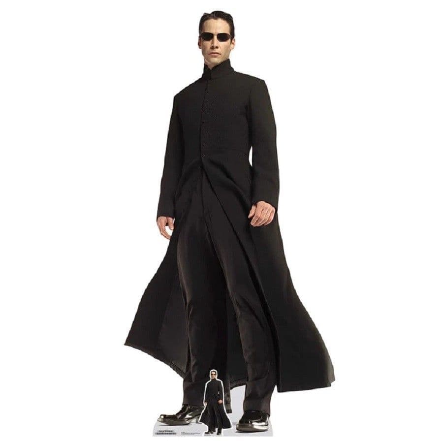 THE MATRIX NEO LIFE SIZE CARDBOARD CUT OUT