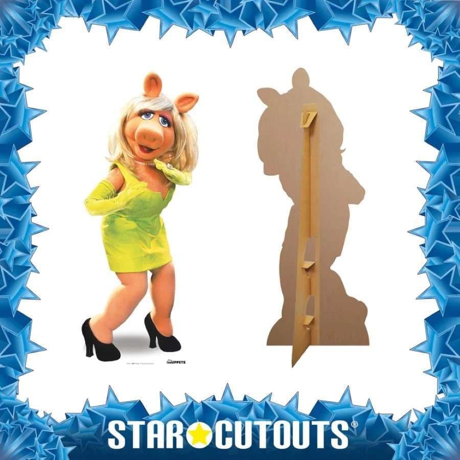 THE MUPPETS MISS PIGGY CARDBOARD CUT OUT