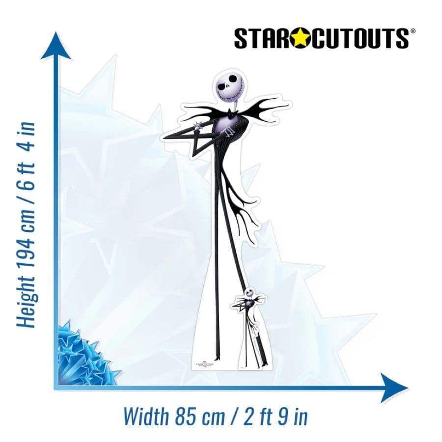 THE NIGHTMARE BEFORE CHRISTMAS JACK SKELETON PUMPKIN KING DISNEY LIFE ...