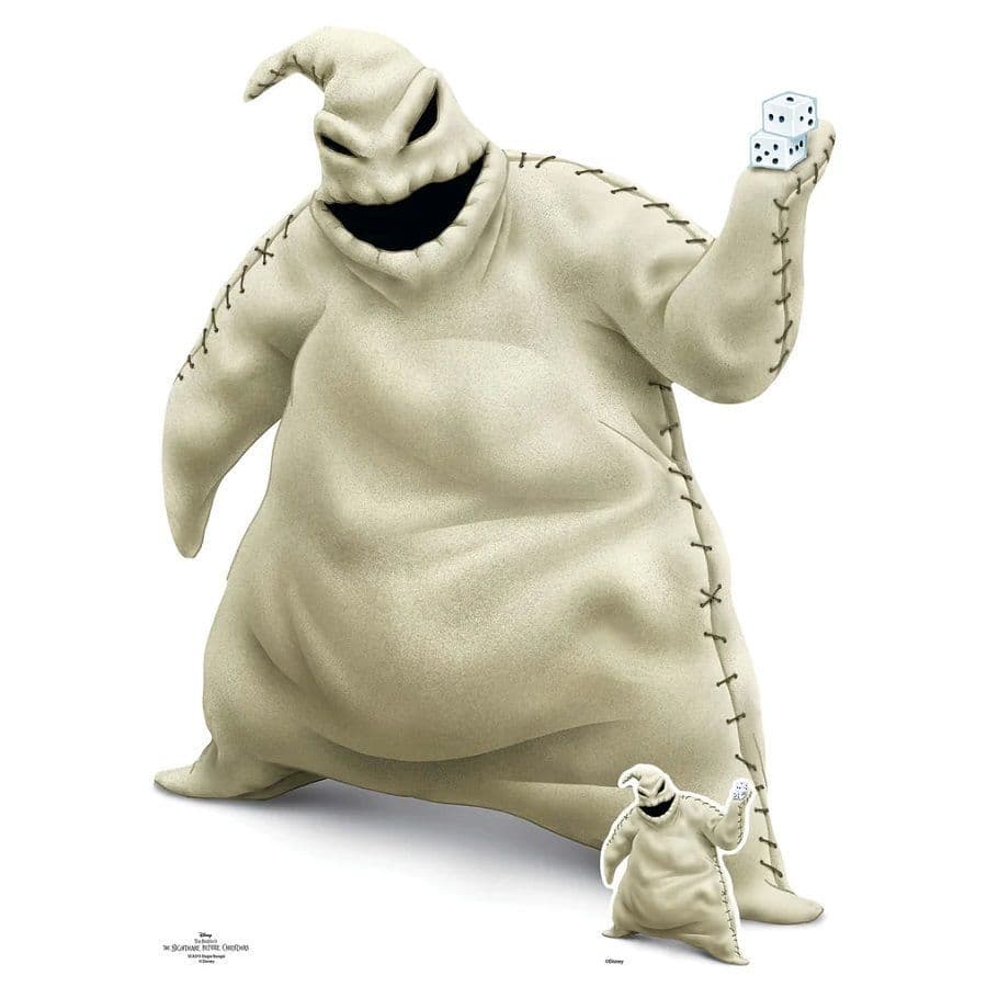 THE NIGHTMARE BEFORE CHRISTMAS OOGIE BOOGIE DISNEY LIFE SIZE CARDBOARD ...