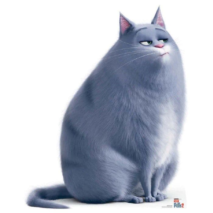THE SECRET LIFE OF PETS CHLOE CAT CARDBOARD CUT OUT