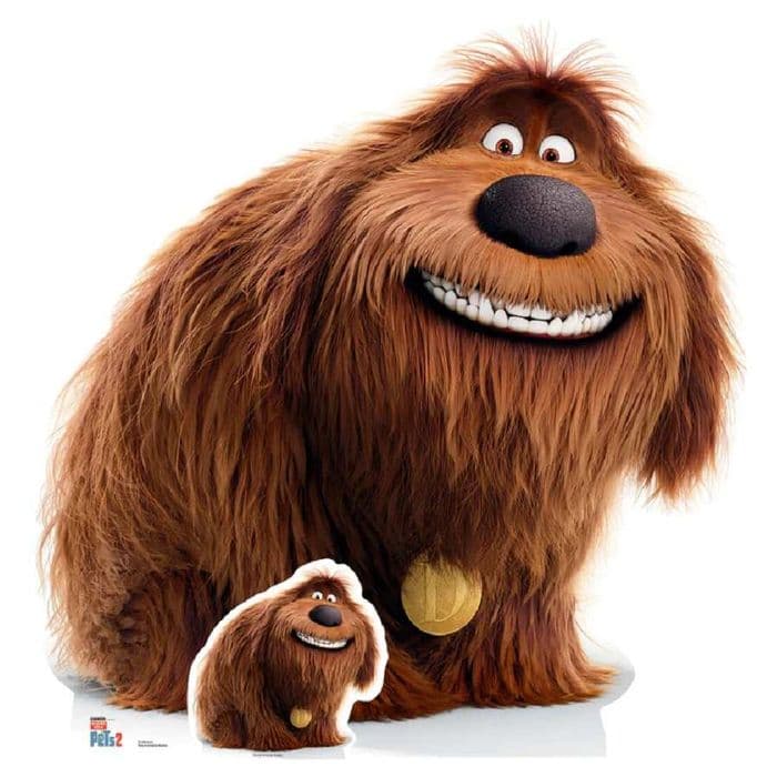 THE SECRET LIFE OF PETS DUKE BIG DOG CARDBOARD CUT OUT