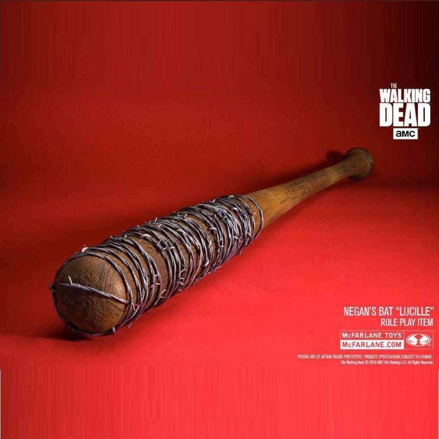 THE WALKING DEAD NEGAN S BAT "LUCILLE" FROM MCFARLANE TOYS