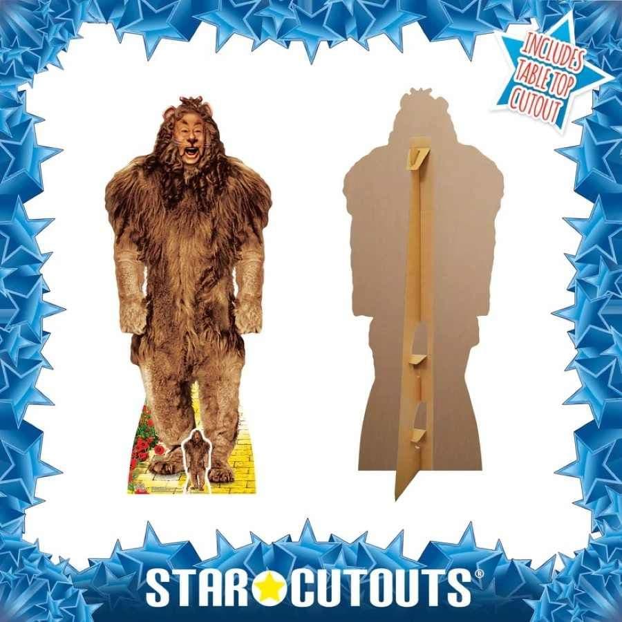 THE WIZARD OF OZ COWARDLY LION CARDBOARD CUT OUT