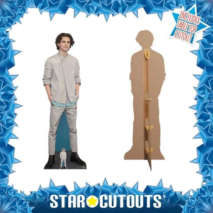 TIMOTHEE CHALAMET LIFE SIZE CARDBOARD CUT OUT