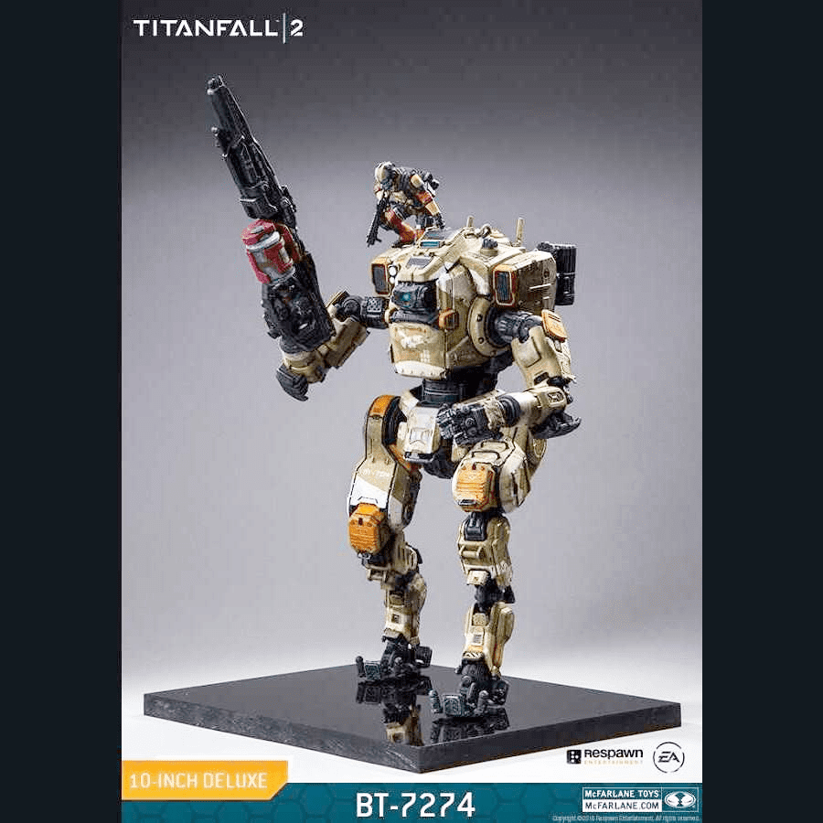 TITANFALL 2 - 10" BT-7274 DELUXE FIGURE WITH 3" JACK COOPER FIGURE FROM ...