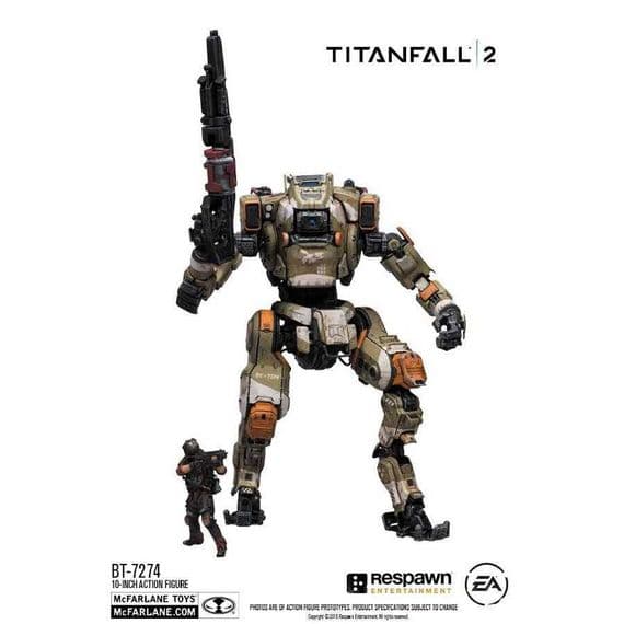 TITANFALL 2 - 10" BT-7274 DELUXE FIGURE WITH 3" JACK COOPER FIGURE FROM ...