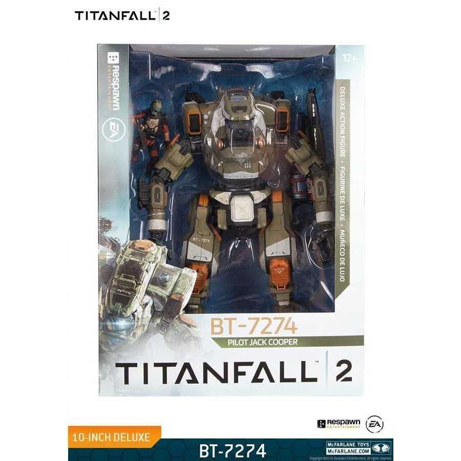 TITANFALL 2 - 10" BT-7274 DELUXE FIGURE WITH 3" JACK COOPER FIGURE FROM ...
