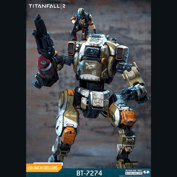 TITANFALL 2 - 10" BT-7274 DELUXE FIGURE WITH 3" JACK COOPER FIGURE FROM ...