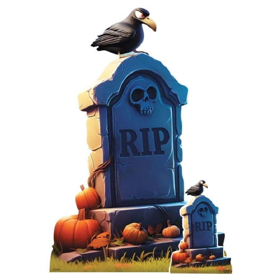TOMBSTONE CARTOON STYLE CARDBOARD CUT OUT