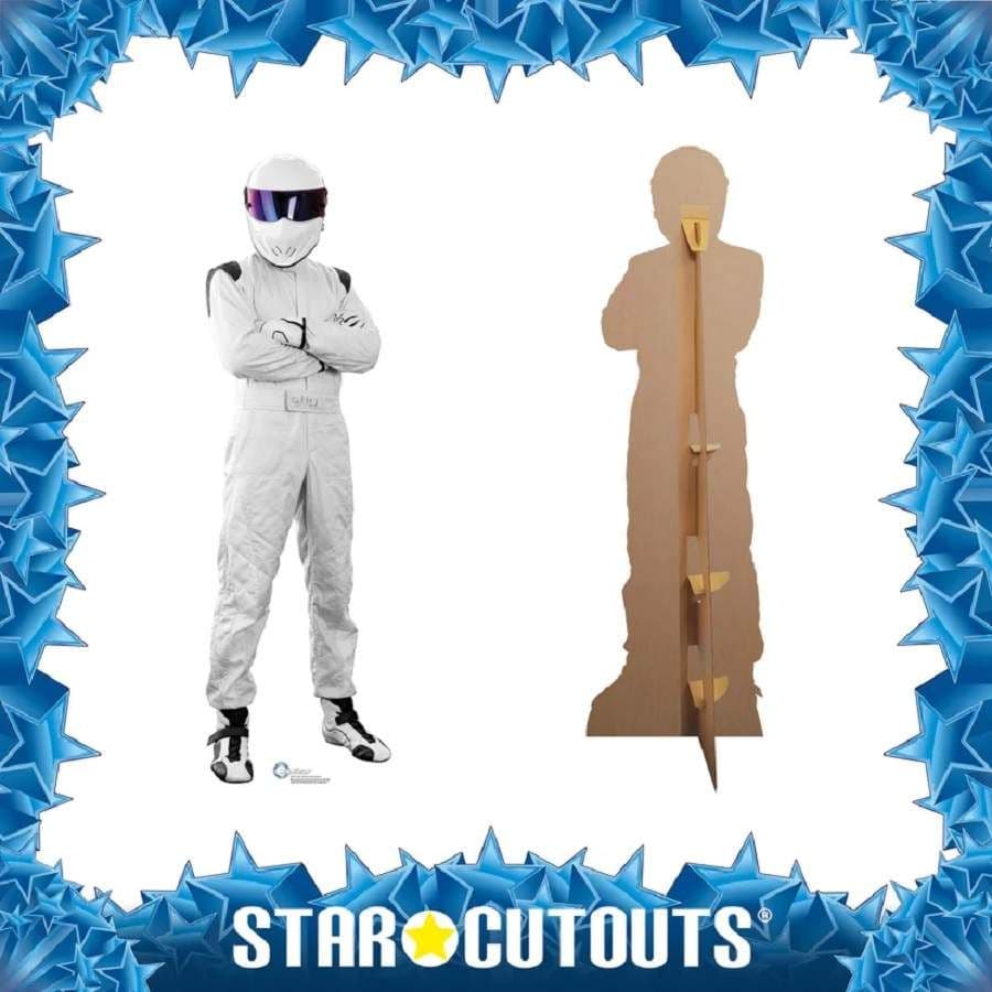 TOP GEAR THE STIG LIFE SIZE CARDBOARD CUT OUT