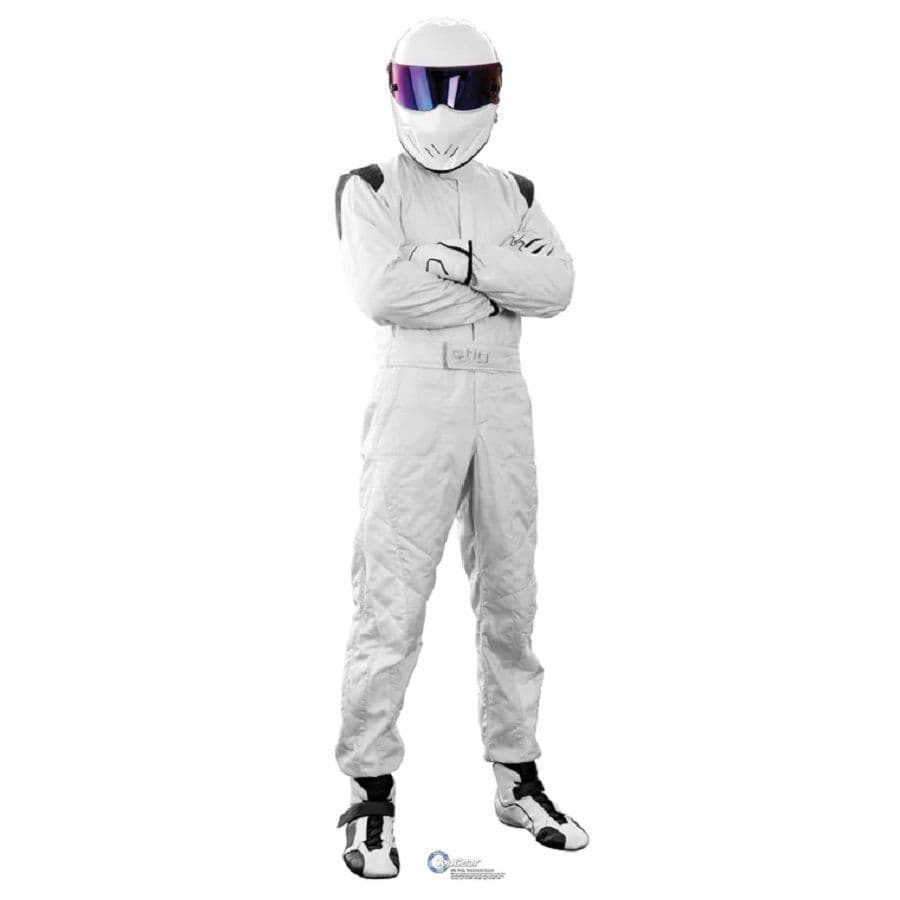 TOP GEAR THE STIG LIFE SIZE CARDBOARD CUT OUT