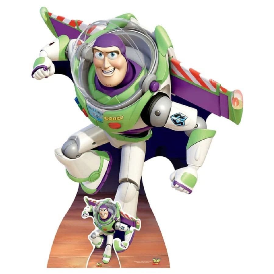 TOY STORY BUZZ LIGHTYEAR INFINITY AND BEYOND CARDBOARD CUT OUT
