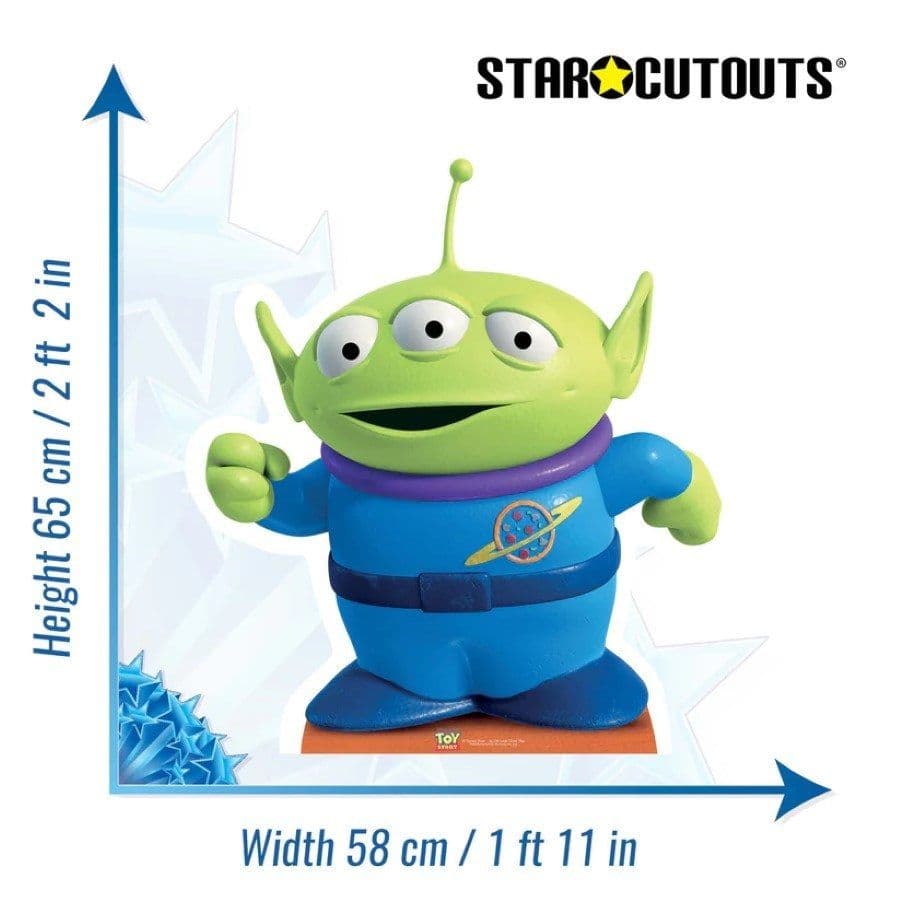 TOY STORY LITTLE GREEN MAN CARDBOARD CUT OUT