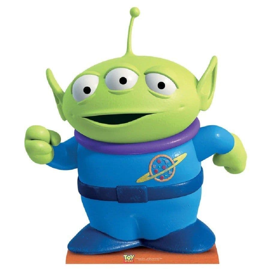 TOY STORY LITTLE GREEN MAN CARDBOARD CUT OUT