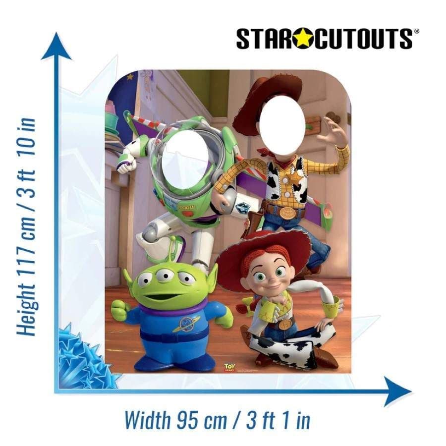 TOY STORY STAND IN CHILD SIZE CARDBOARD CUT OUT