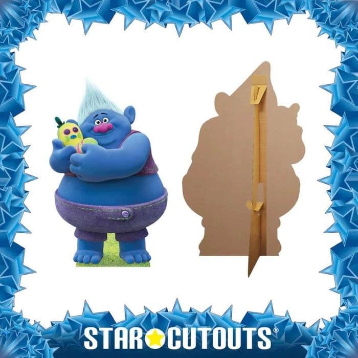 TROLLS BIGGIE BIGGEST SNACK PACK CARDBOARD CUT OUT