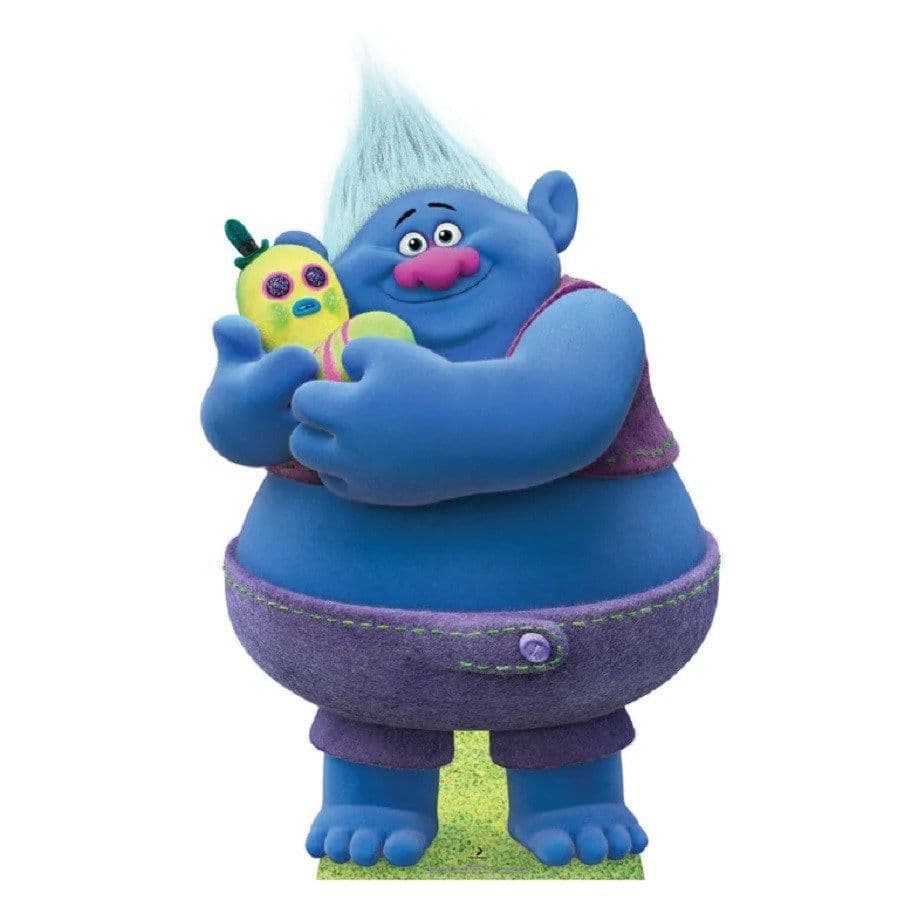 TROLLS BIGGIE BIGGEST SNACK PACK CARDBOARD CUT OUT
