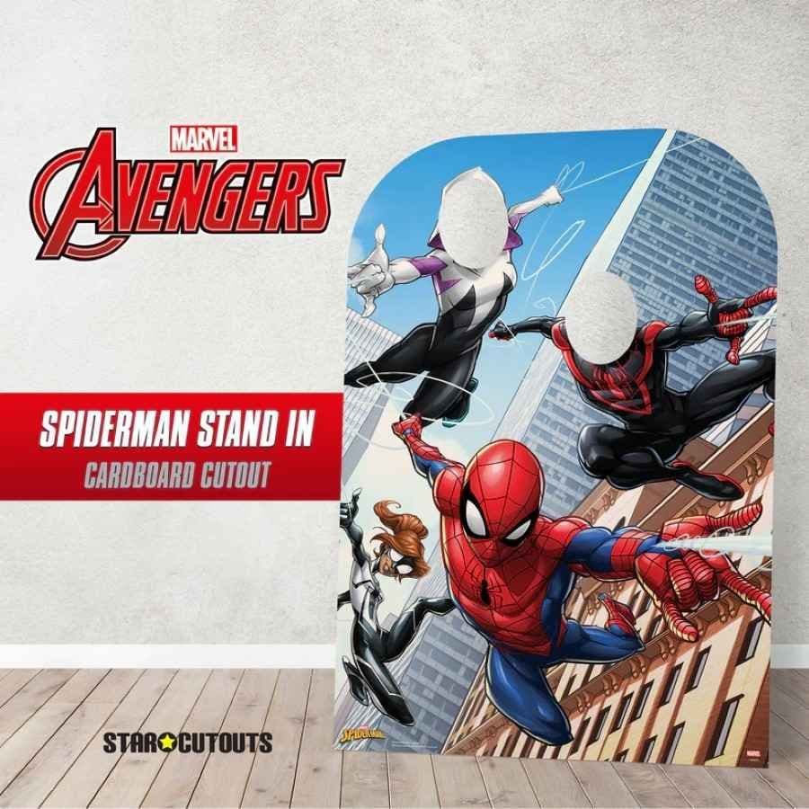 ULTIMATE SPIDER-MAN STAND IN CHILD SIZE CARDBOARD CUT OUT