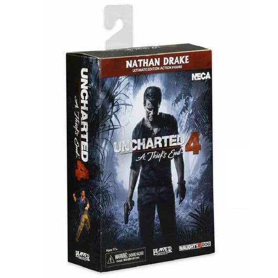 UNCHARTED 4 ULTIMATE NATHAN DRAKE 7" ACTION FIGURE FROM NECA