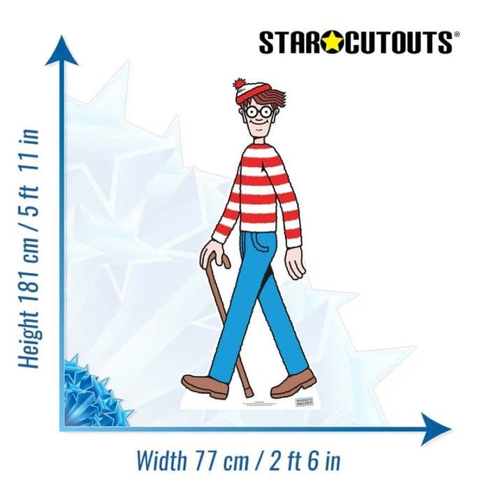 WHERE S WALLY CARDBOARD CUT OUT