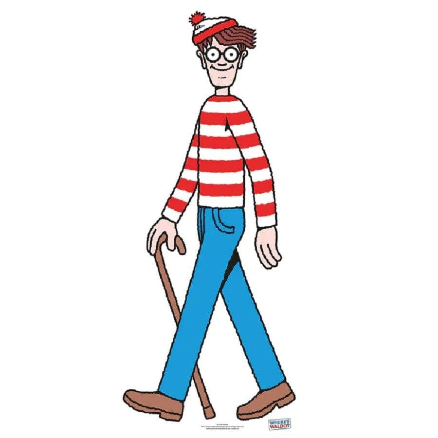 WHERE S WALLY CARDBOARD CUT OUT