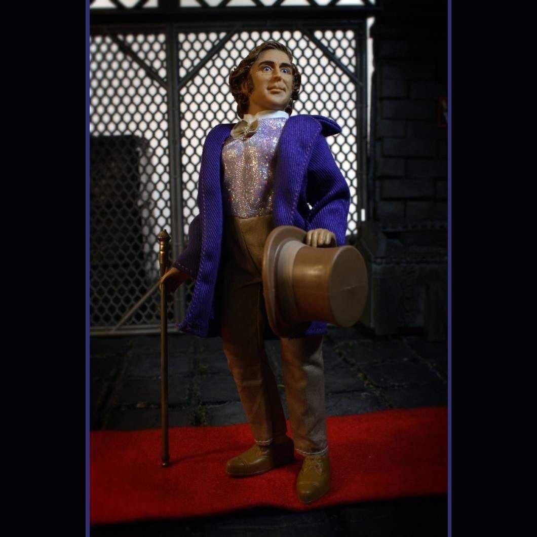 WILLY WONKA & THE CHOCOLATE FACTORY WILLY WONKA 8" CLOTHED ACTION ...