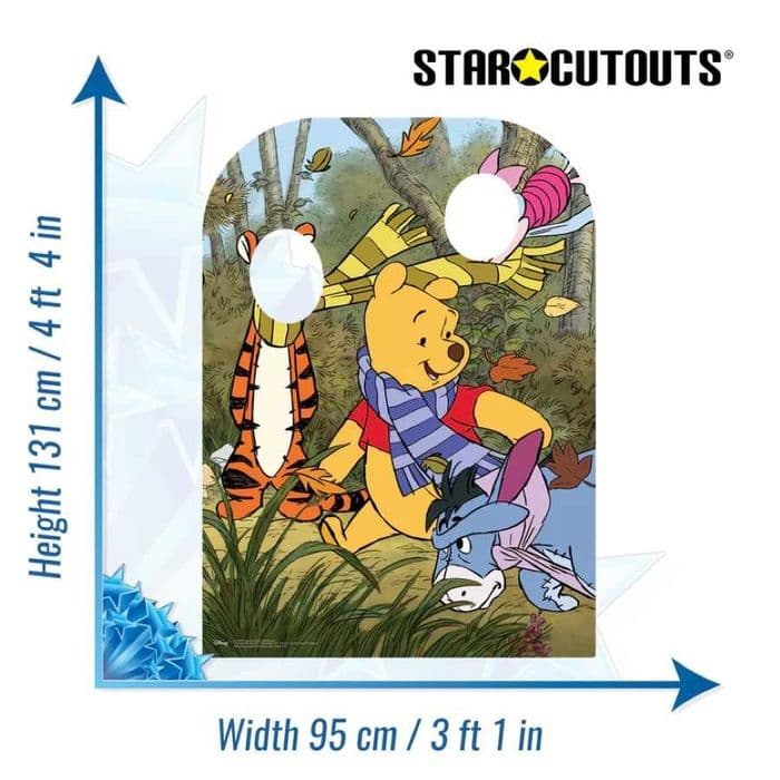 WINNIE THE POOH STAND IN CHILD SIZE CARDBOARD CUT OUT