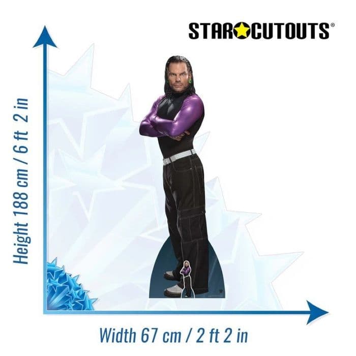 WWE JEFF HARDY LIFE SIZE CARDBOARD CUT OUT