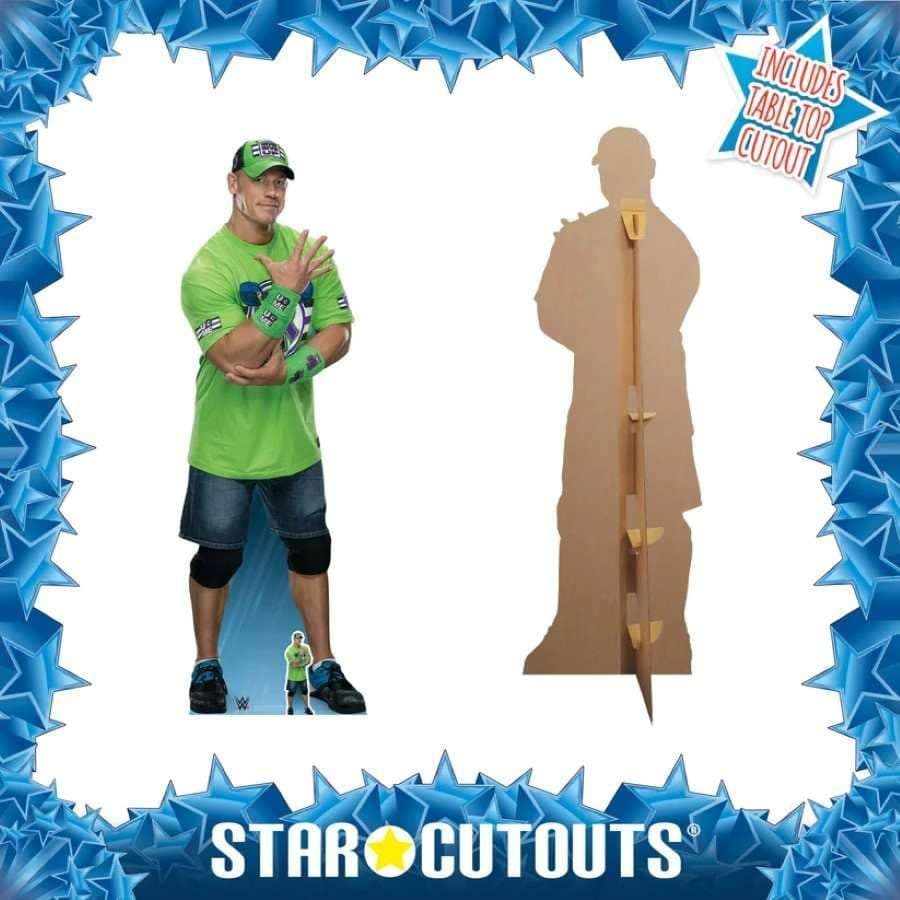 WWE JOHN CENA ALTERNATIVE POSE LIFE SIZE CARDBOARD CUT OUT