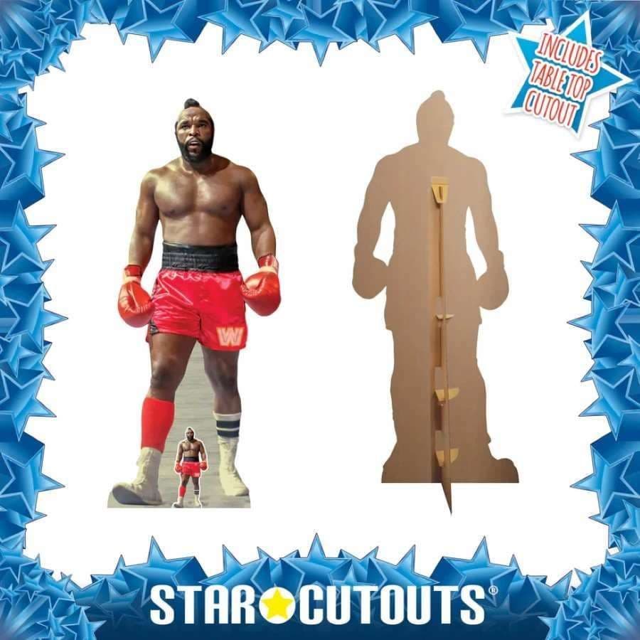 WWE MR T LIFE SIZE CARDBOARD CUT OUT