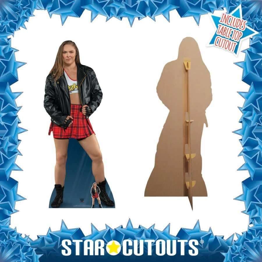 WWE RONDA ROUSEY LIFE SIZE CARDBOARD CUT OUT
