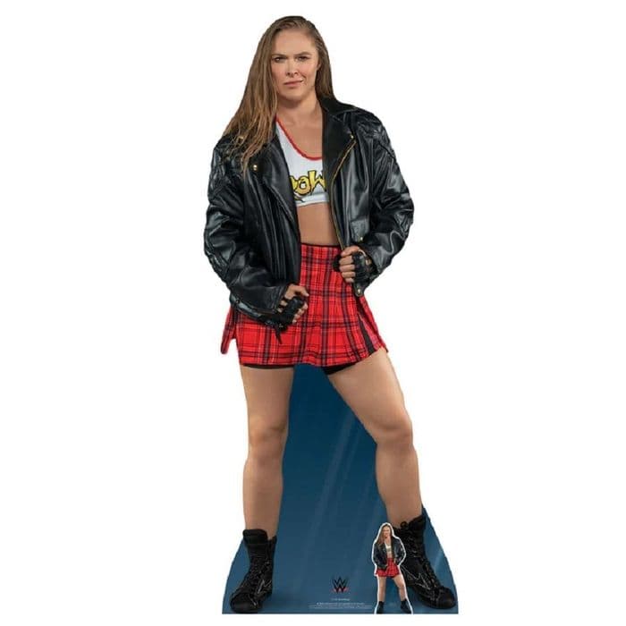 WWE RONDA ROUSEY LIFE SIZE CARDBOARD CUT OUT