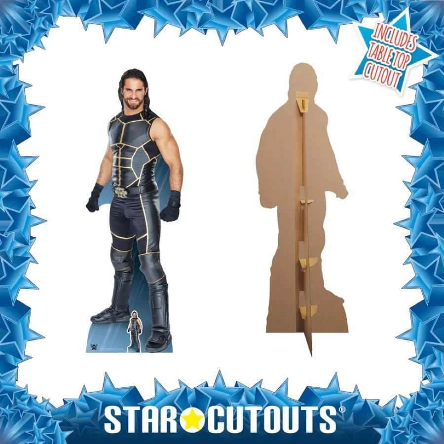 WWE SETH ROLLINS LIFE SIZE CARDBOARD CUT OUT