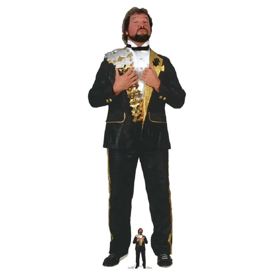 WWE TED DIBIASE LIFE SIZE CARDBOARD CUT OUT