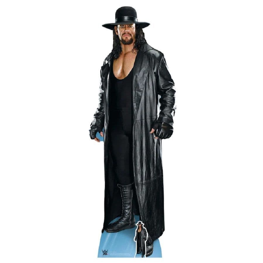 WWE THE UNDERTAKER WITH COAT AND HAT LIFE SIZE CARDBOARD CUT OUT