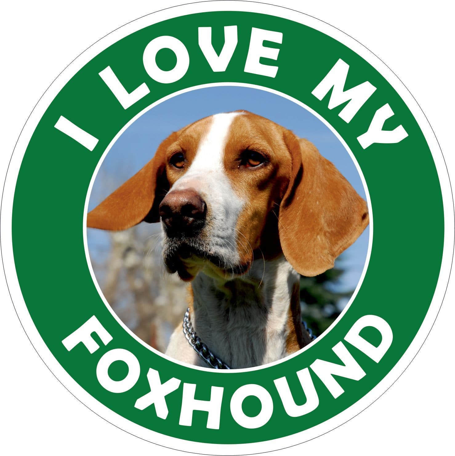 Foxhound sticker