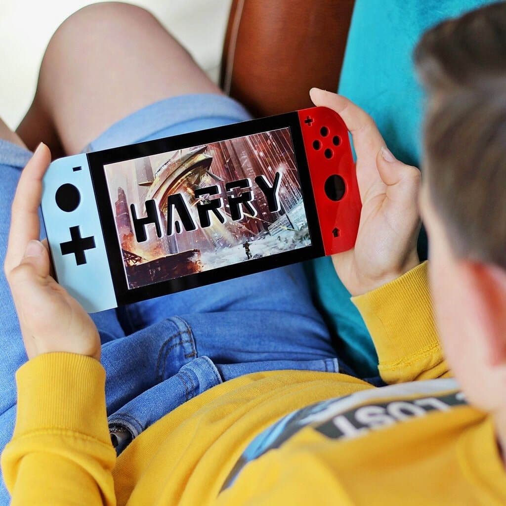 Personalised Gaming Console Bedroom Door Sign