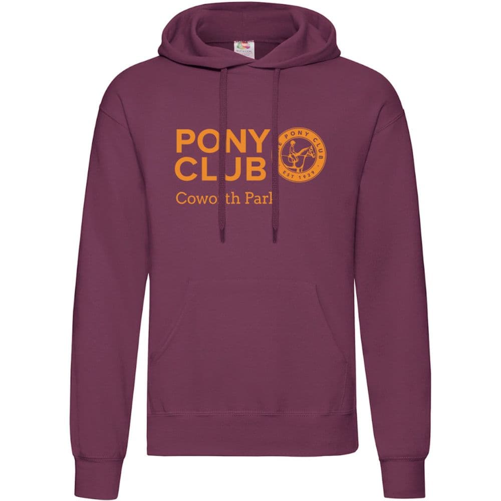 Coworth Park PC Maroon Hooded Top