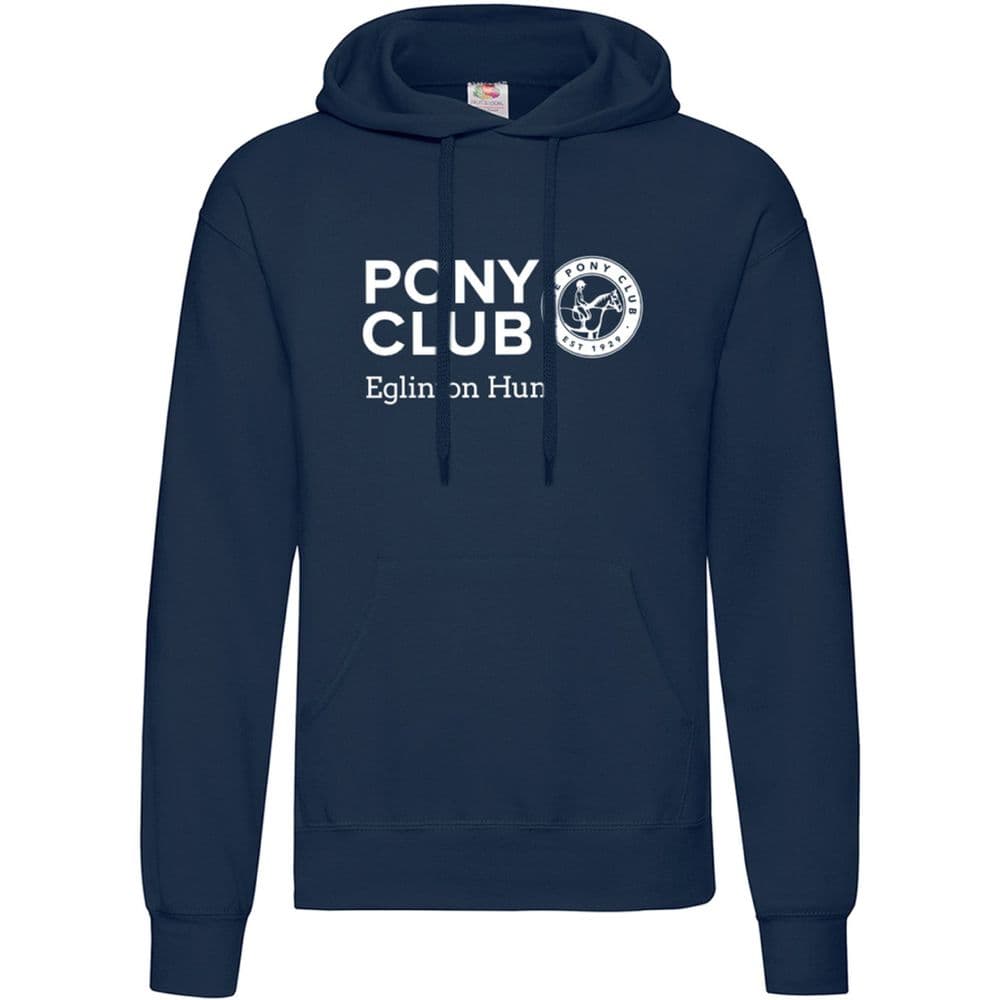 Eglinton Hunt Navy Hooded Top