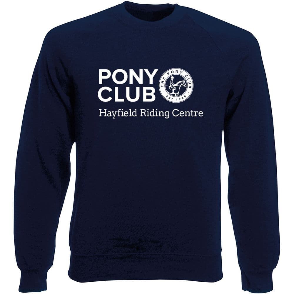 Hayfield Riding Centre Pony Club Sweatshirt