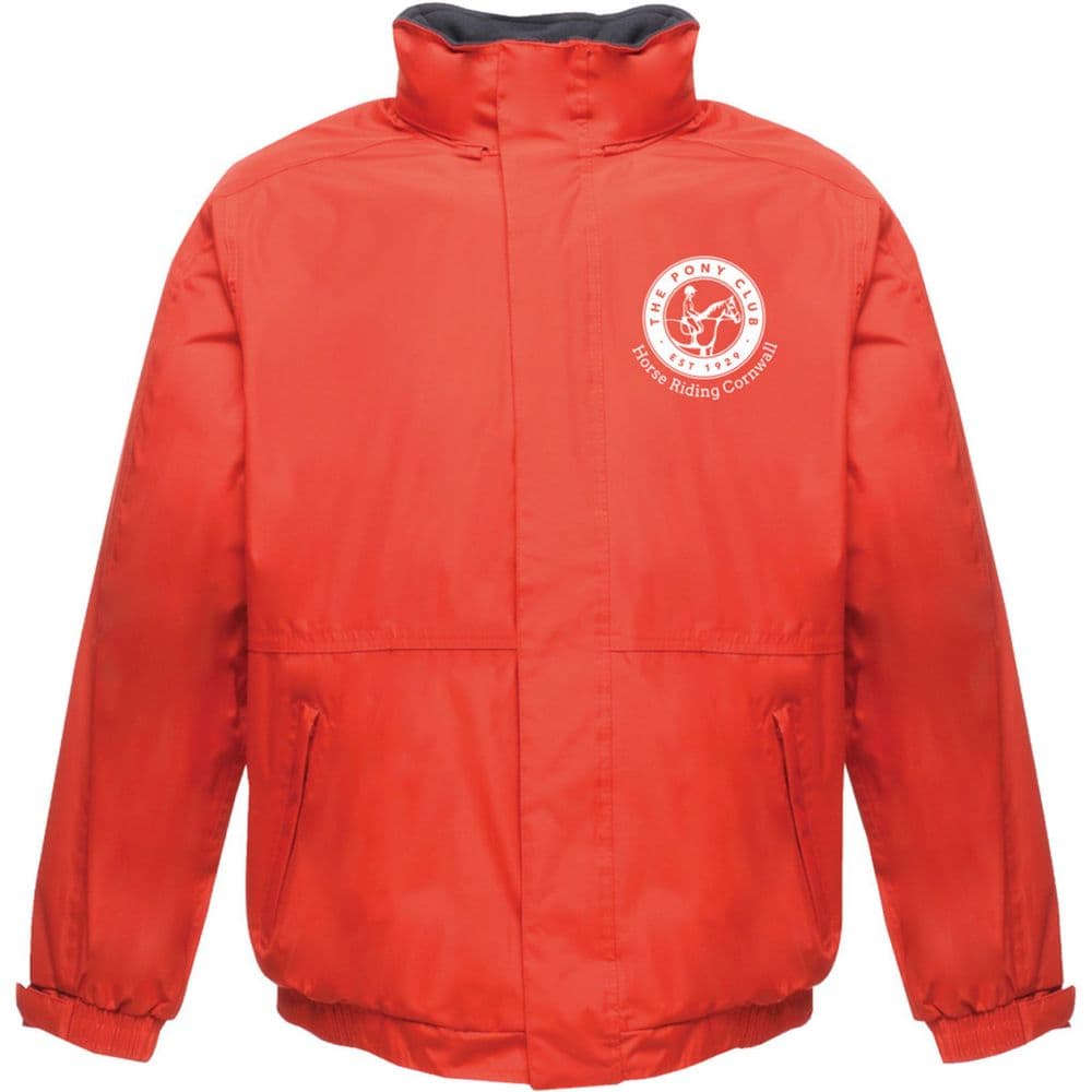 Horse Riding Cornwall Red Blouson Jacket