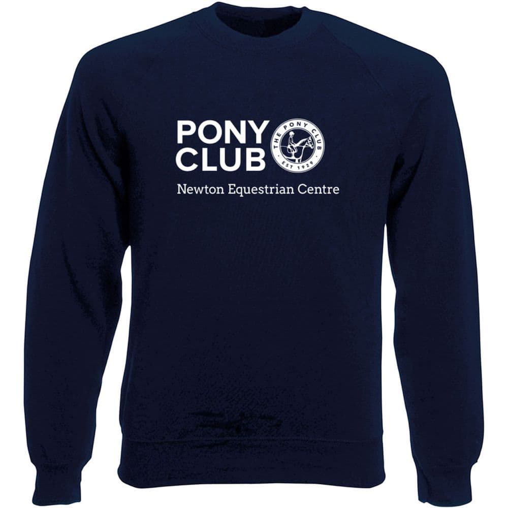 Newton Equestrian Centre Navy Pony Club Sweatshirt