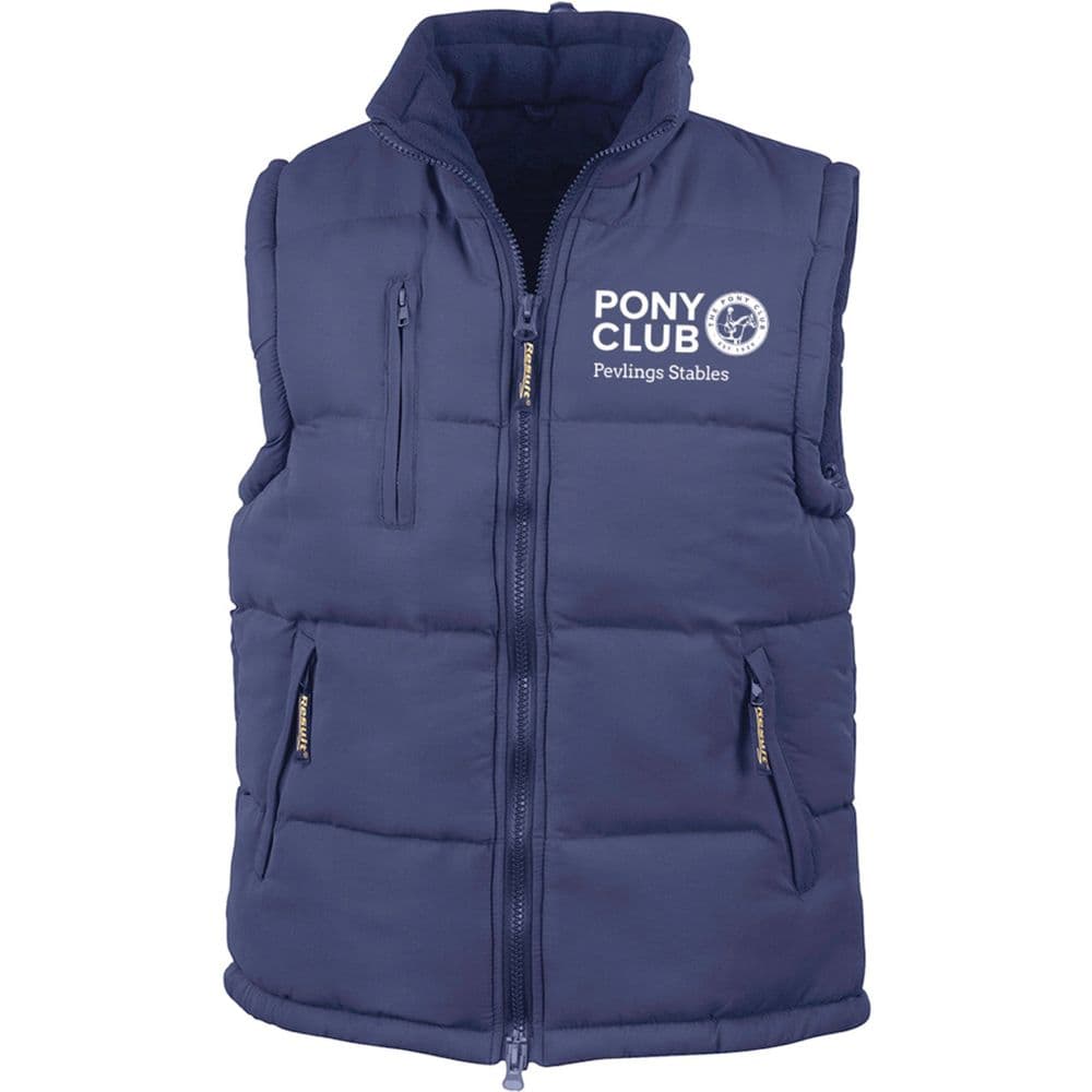Pevlings Stables PC Navy Body Warmer